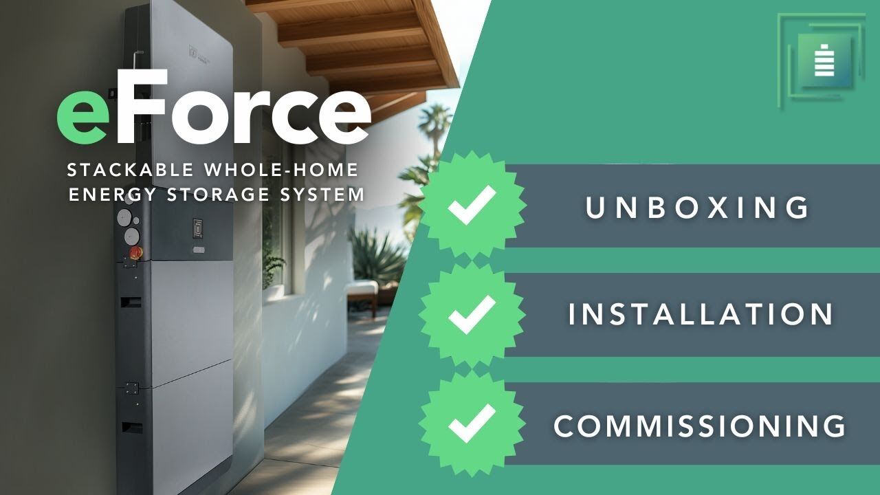 Fortress Power eForce Whole-Home Energy Storage System